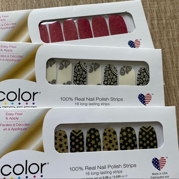 Color Street | Makeup | Patriotic Color Street Bundle Crantastic Salute ...